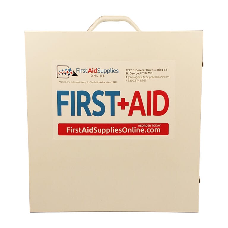 Medium Class B Deluxe 3 Shelf First Aid Kit - No Tablets • First Aid ...