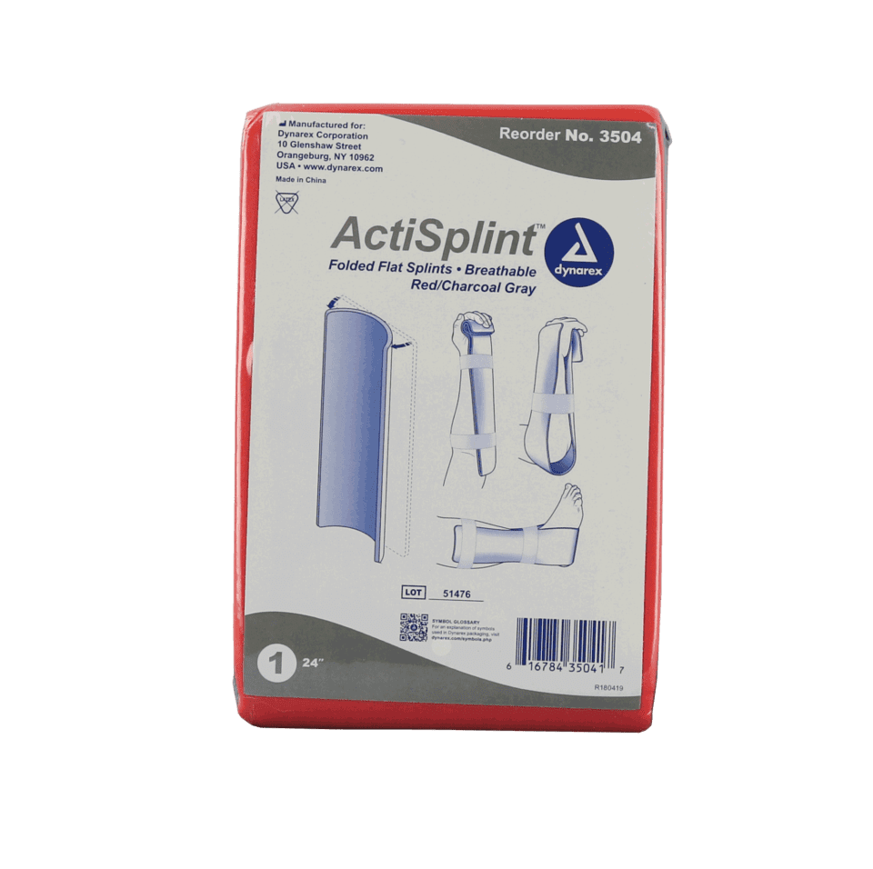 Flexible Aluminum Padded Splint 4-1/2" X 24" • First Aid Supplies Online