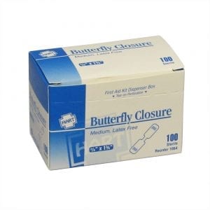 Butterfly Closures Medium | Butterfly Adhesive Strips • First Aid ...