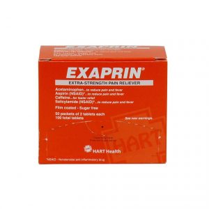 Exaprin Pain Reliever Extra Strength • First Aid Supplies Online