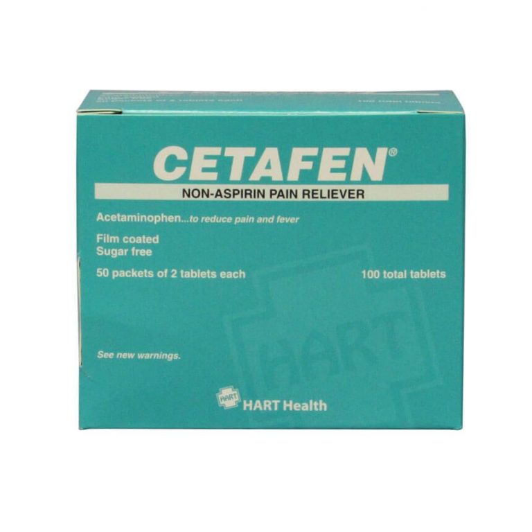 Cetafen Non-Aspirin Pain Reliever • First Aid Supplies Online