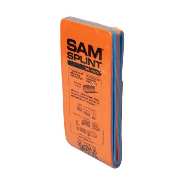 SAM SPLINT, Flat Folded 4-1/2" X 36" • First Aid Supplies Online
