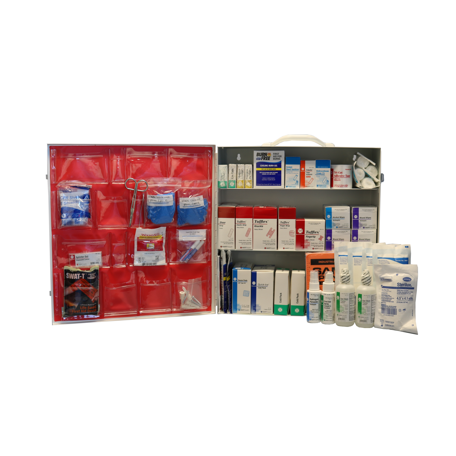 Medium Class B Deluxe 3 Shelf First Aid Kit - No Tablets • First Aid ...
