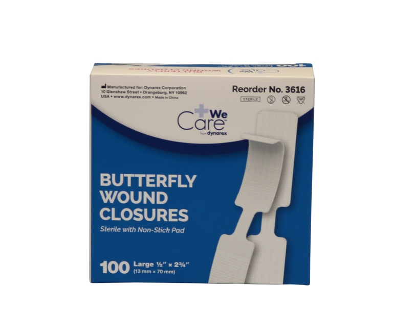 Dynarex Butterfly Closure Strips Large - 100/box • First Aid Supplies ...