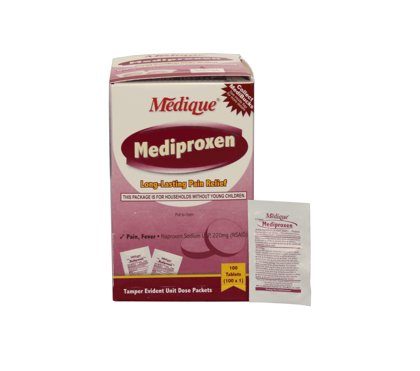 Mediproxen Pain Relief 100 | First Aid Supplies Online