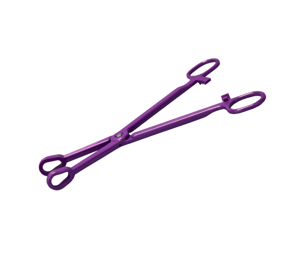 Plastic Sponge Forceps Serrated 7.5" • First Aid Supplies Online