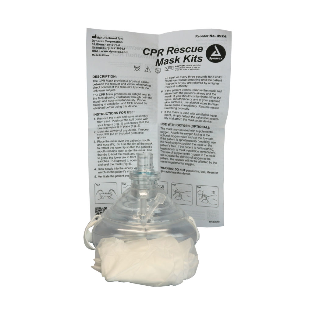 Dynarex CPR Rescue Mask Kit • First Aid Supplies Online