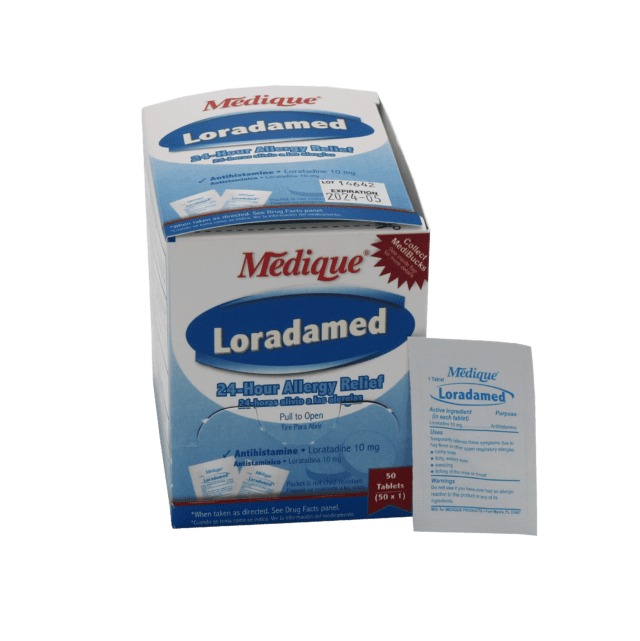 Loradamed Allergy Relief - 50/box • First Aid Supplies Online