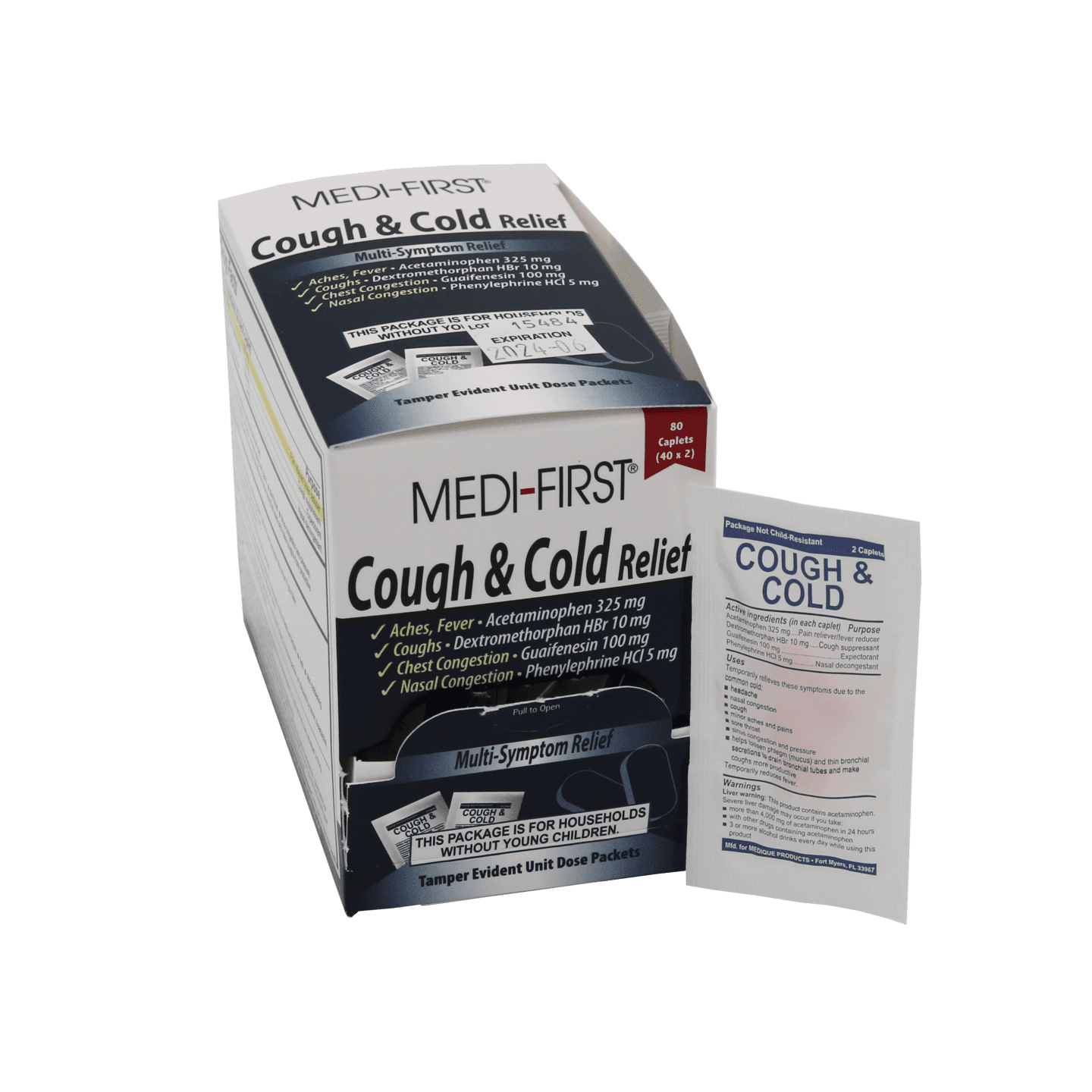 Cough & Cold Relief | Individually wrapped, single dose packets