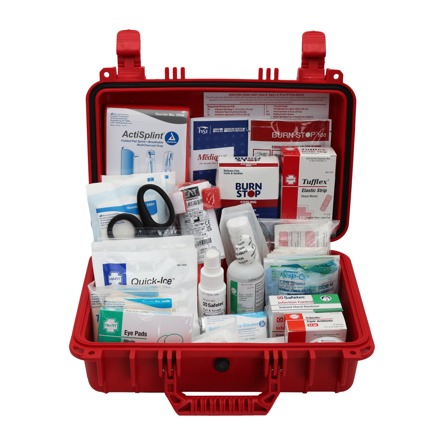 Red Rugged Class B First Aid Kit • First Aid Supplies Online