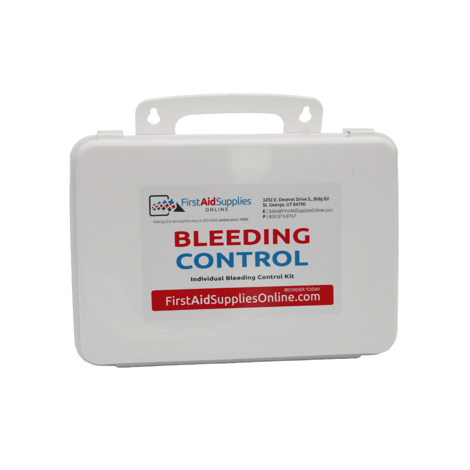 Bleeding Control Kit - Basic w/box • First Aid Supplies Online